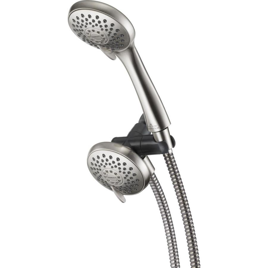 Peerless Peerless Satin Nickel 3-Spray Shower head and Handheld Shower ...