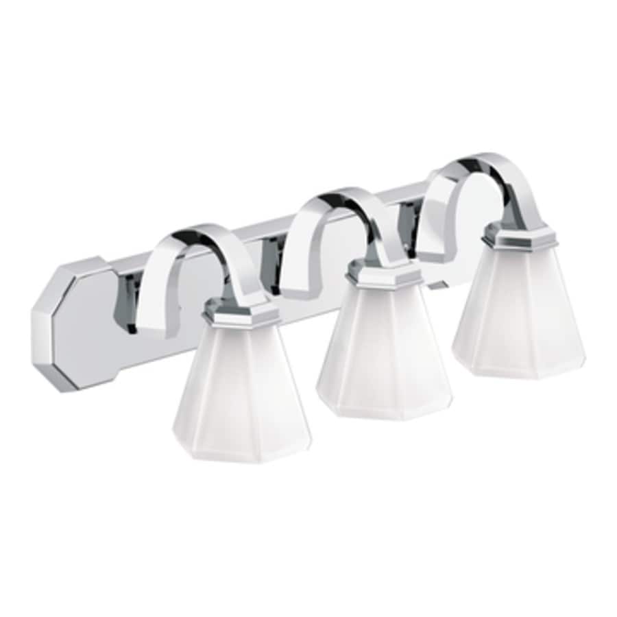 Moen 3-Light Felicity Chrome Bathroom Vanity Light at Lowes.com