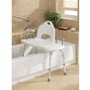 Shop Moen Home Care White Plastic Freestanding Transfer Bench at Lowes.com