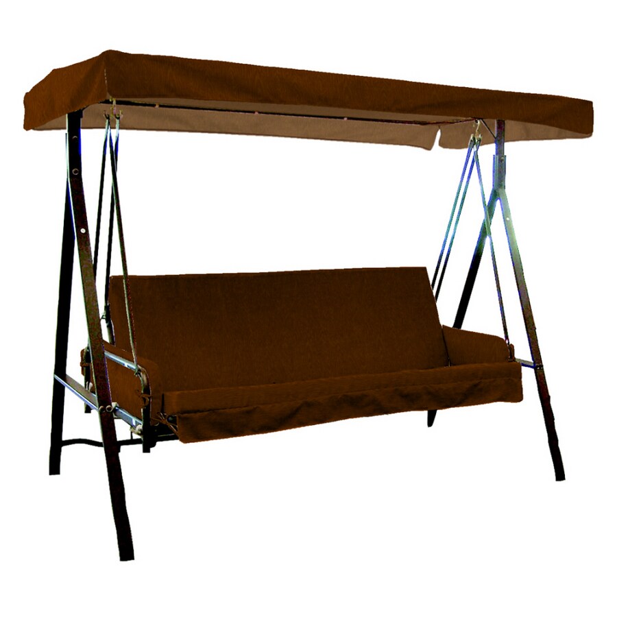 Arden Outdoor Wildwood New Walnut Swing Cushion with Arm Rests at Lowes.com