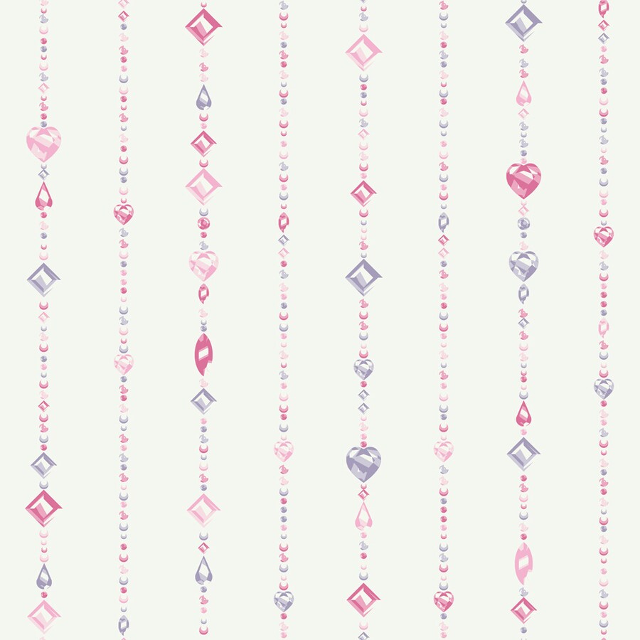 York Wallcoverings Disney Kids White Paper Stripes Wallpaper at Lowes.com