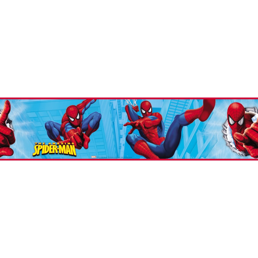 RoomMates Amazing Spiderman Peel and Stick Border at Lowes.com