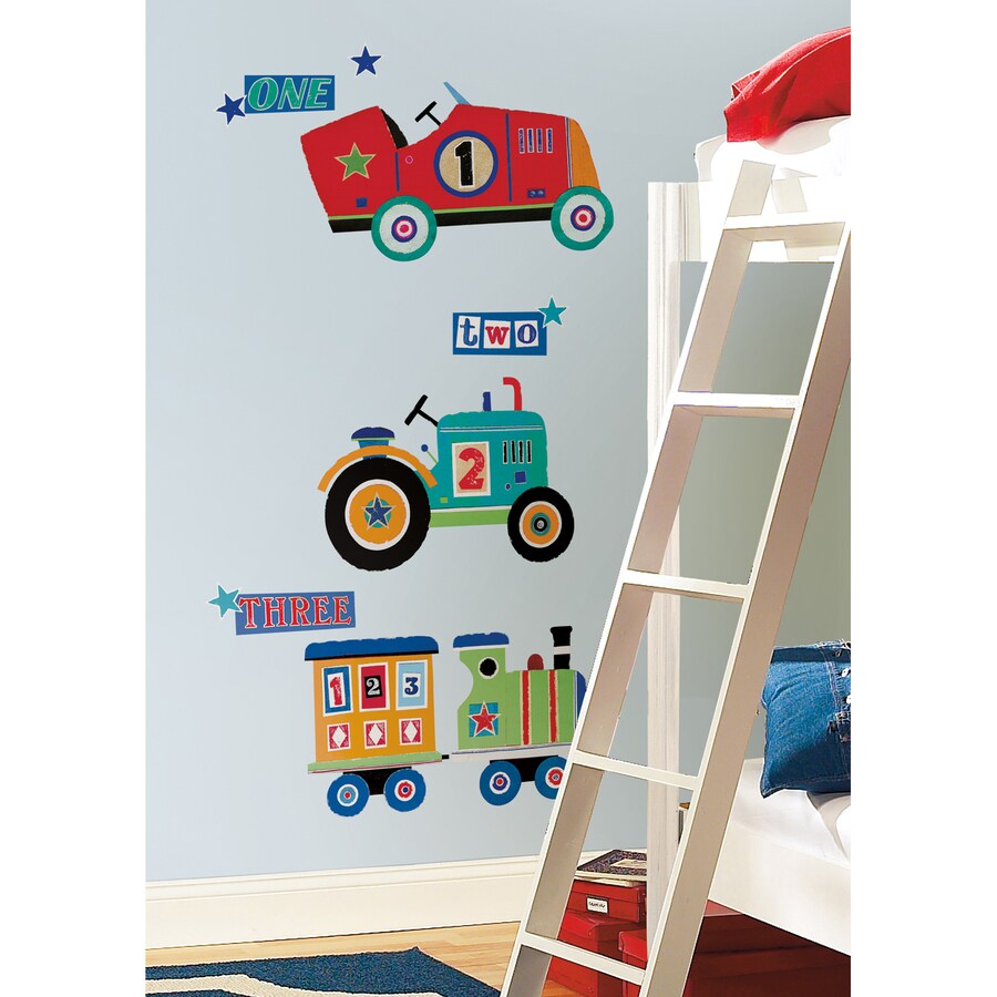 RoomMates 16-Pack Roommates Peel & Stick Kids-General Wall Stickers at ...