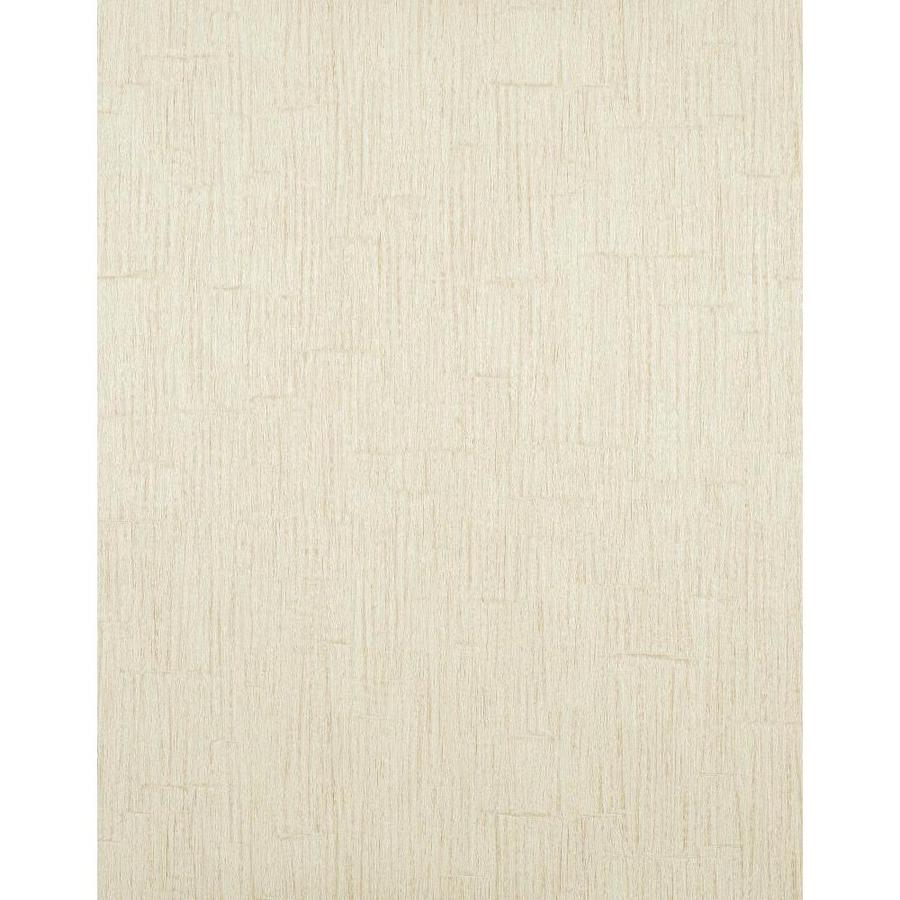 York Wallcoverings Modern Rustic Cream Vinyl Textured Wood Wallpaper at ...