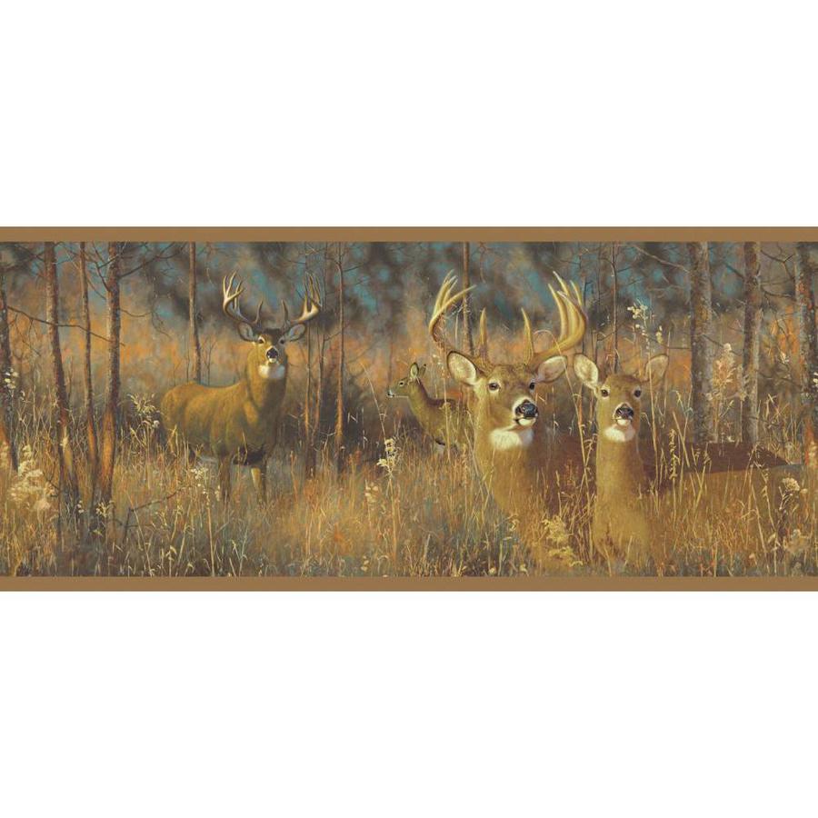 Inspired By Color Browns Prepasted Wallpaper Border in the Wallpaper ...