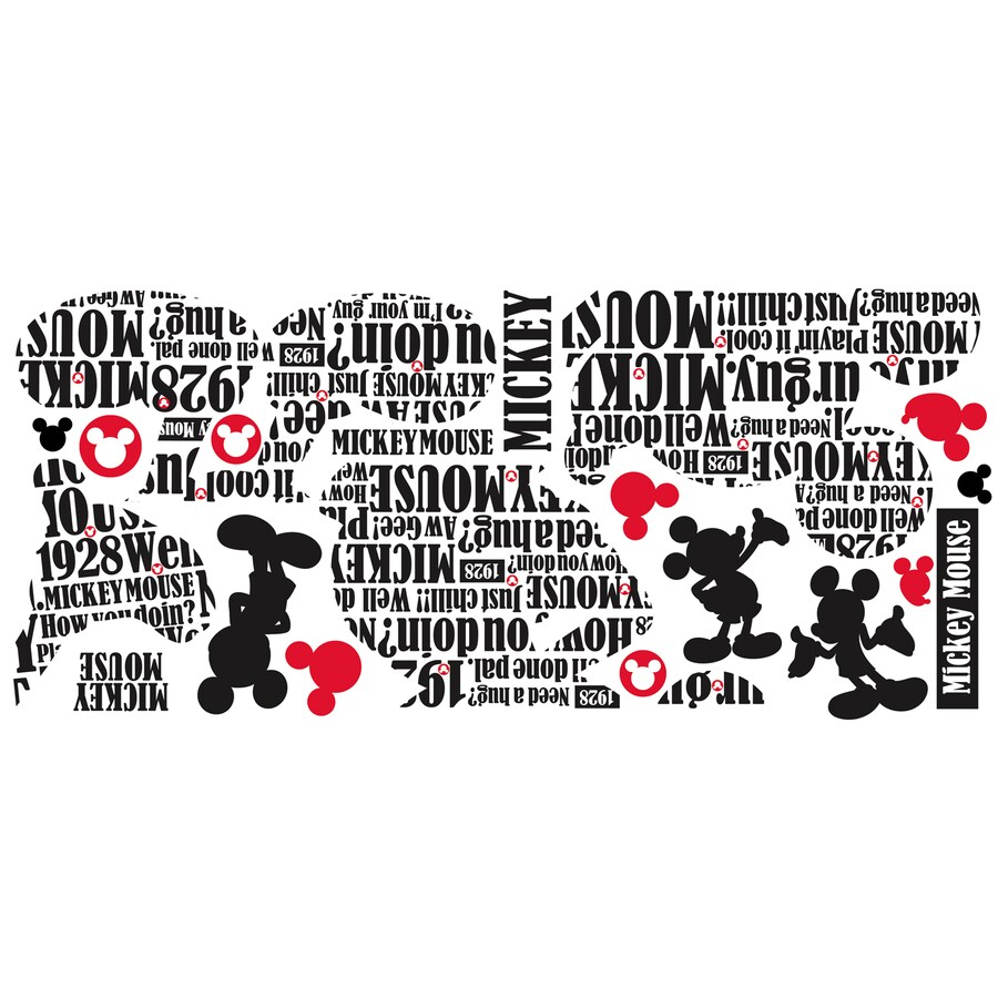 RoomMates 17-Pack Roommates Peel & Stick Kids-General Wall Stickers in ...