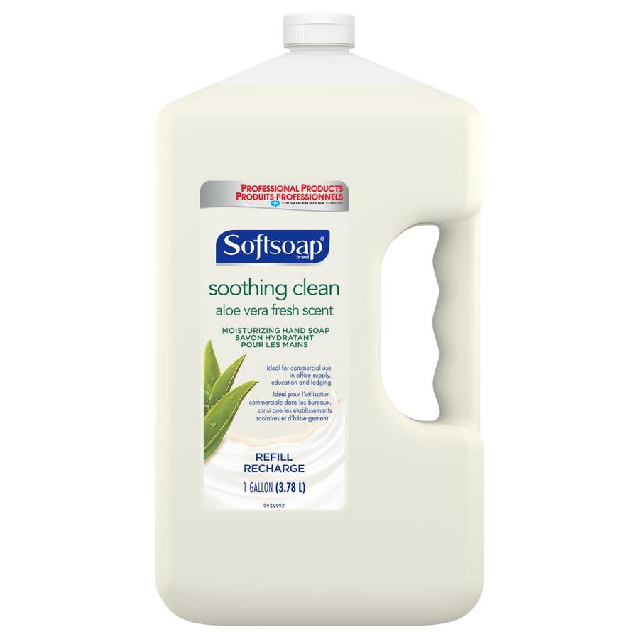 Softsoap 128-fl oz Soothing Aloe Vera Hand Soap at Lowes.com