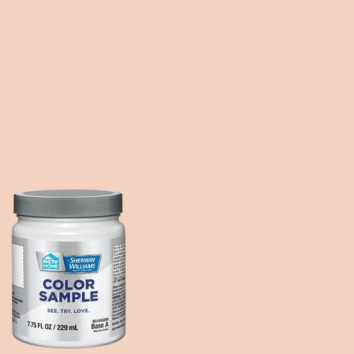HGTV HOME by Sherwin-Williams Provincial Peach Interior Paint Sample ...