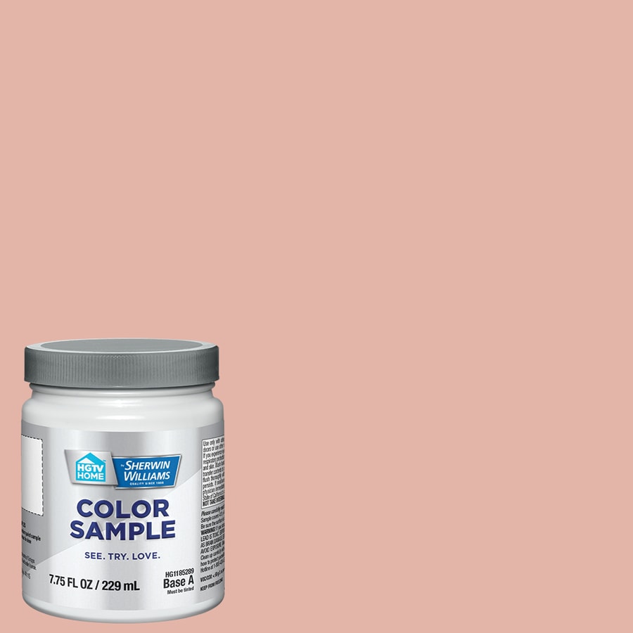 HGTV HOME by Sherwin-Williams Mellow Coral Interior Eggshell Paint ...
