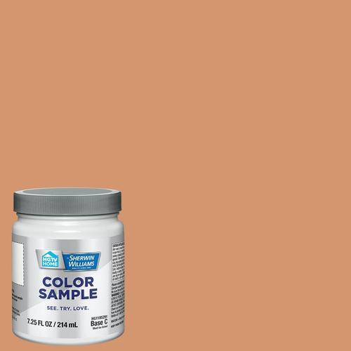 HGTV HOME by Sherwin-Williams Studio Copper Interior Paint Sample (Half ...