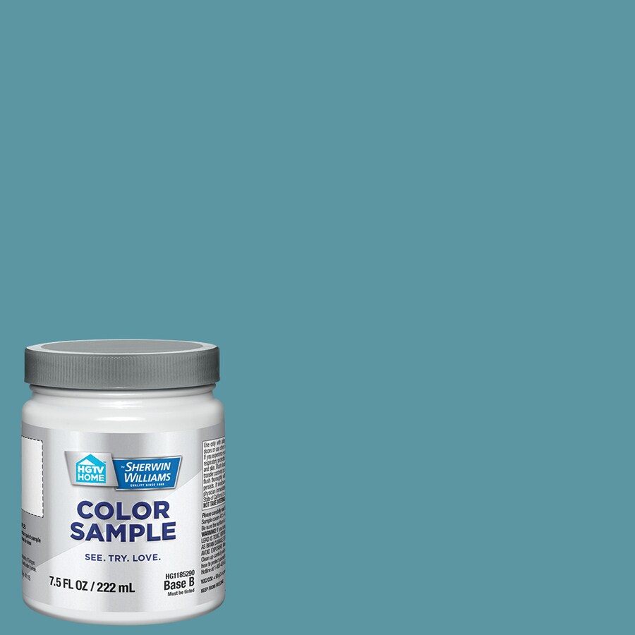 HGTV HOME by Sherwin-Williams Beachcomber Interior Paint Sample (Actual ...