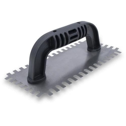 QLT by Marshalltown 9-in Ground Steel U-Notch Ceramic Floor Trowel in ...