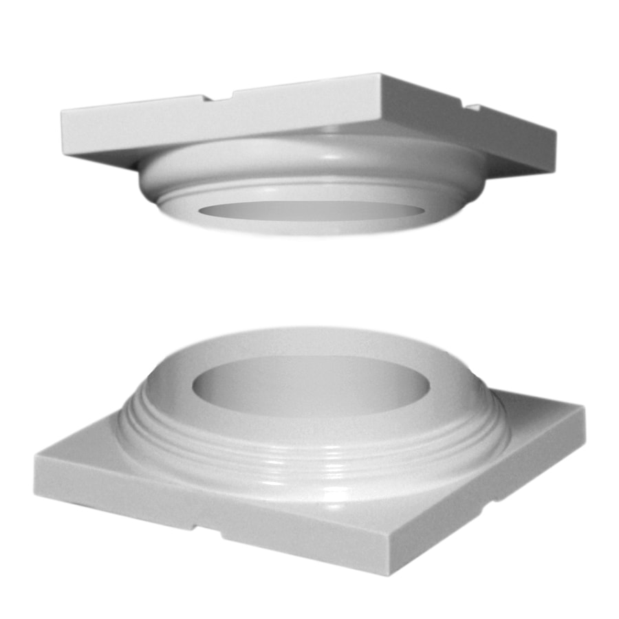 Turncraft 2.875-in x 12-in Polyurethane Column Cap and Base Kit at ...