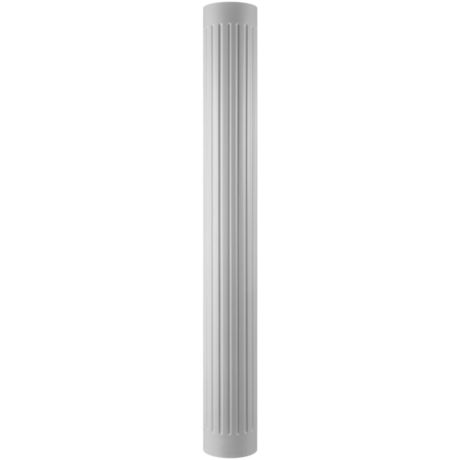 Turncraft 11.625-in x 7.583-ft Unfinished Pine Wood Fluted Round Column ...