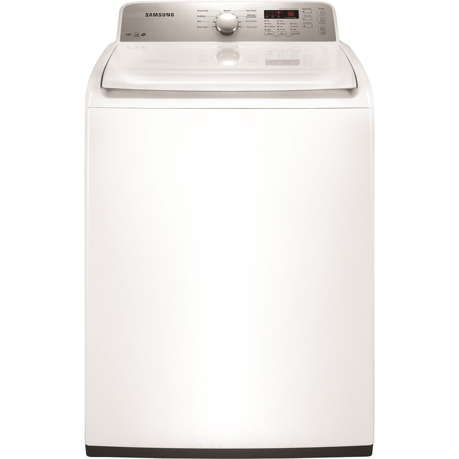 Samsung 4-cu ft High Efficiency Top-Load Washer (White) at Lowes.com
