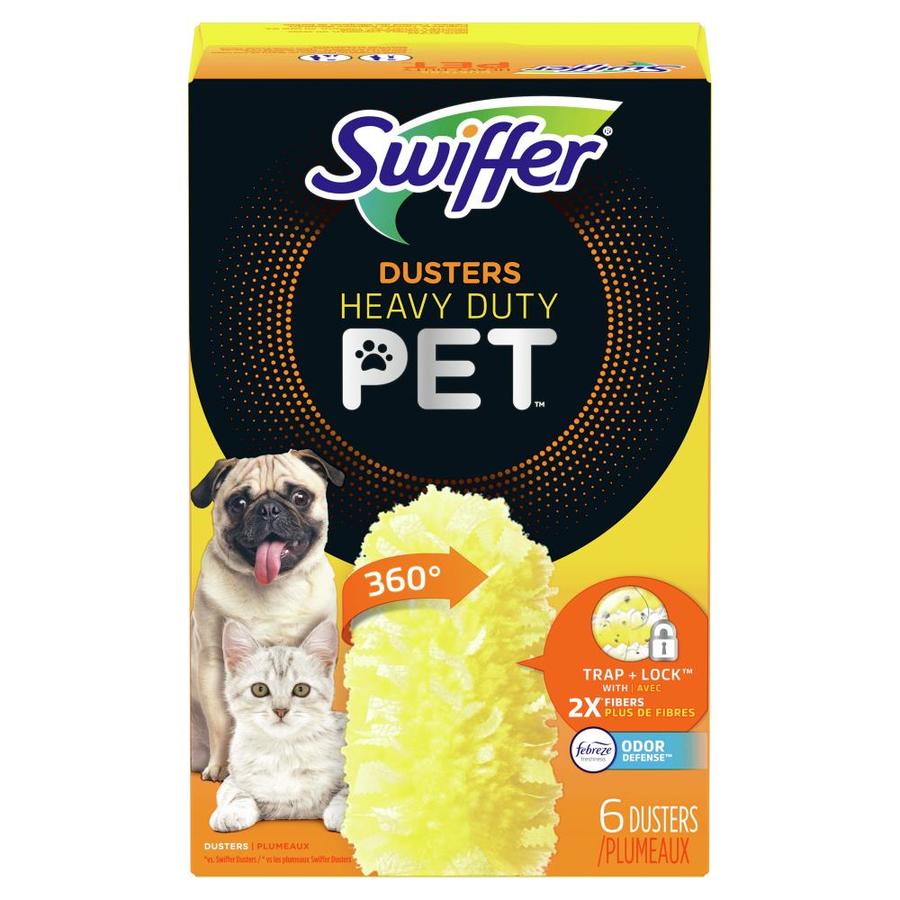 Swiffer Swiffer Dusters, Pet Heavy Duty Refills with Febreze Odor ...