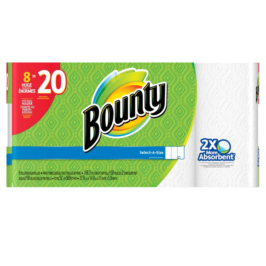 Bounty 8-Count Paper Towels at Lowes.com