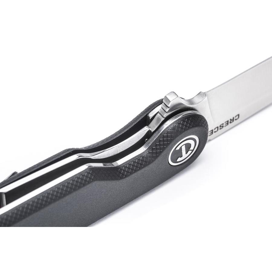 Crescent Pocket Knife 3.25-in, Drop Point Blade Composite Handle in the ...