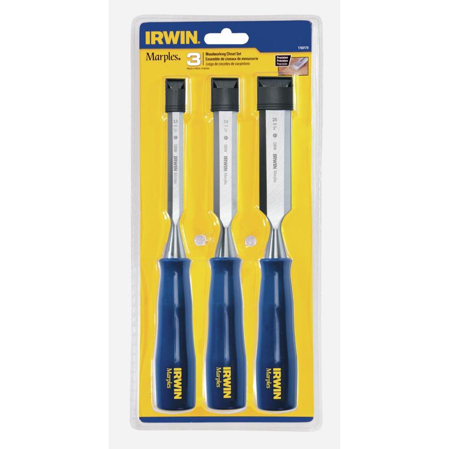 IRWIN Marples 3-Pack Woodworking Chisels Set in the Chisel Sets ...