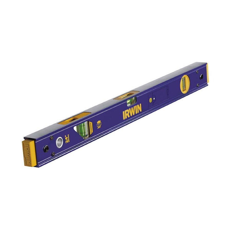 IRWIN 2050L Lighted 24-in Magnetic Box Beam Standard Level at Lowes.com