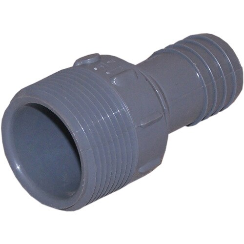 Genova 1-in x 1-1/4-in Insert Male Adapter in the Polyethylene Pipe ...
