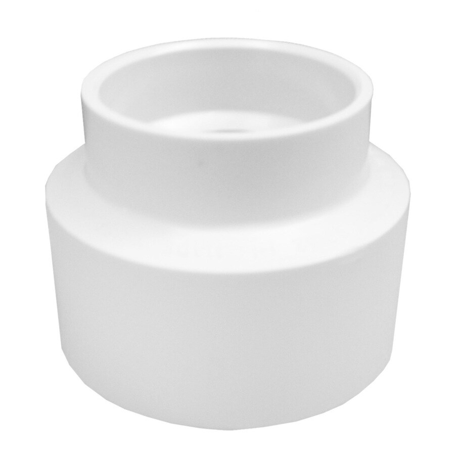 Genova SCHEDULE 30 PVC-DWV FITTINGS 3-in x 2-in dia PVC Schedule 30 Hub Reducing Coupling ...