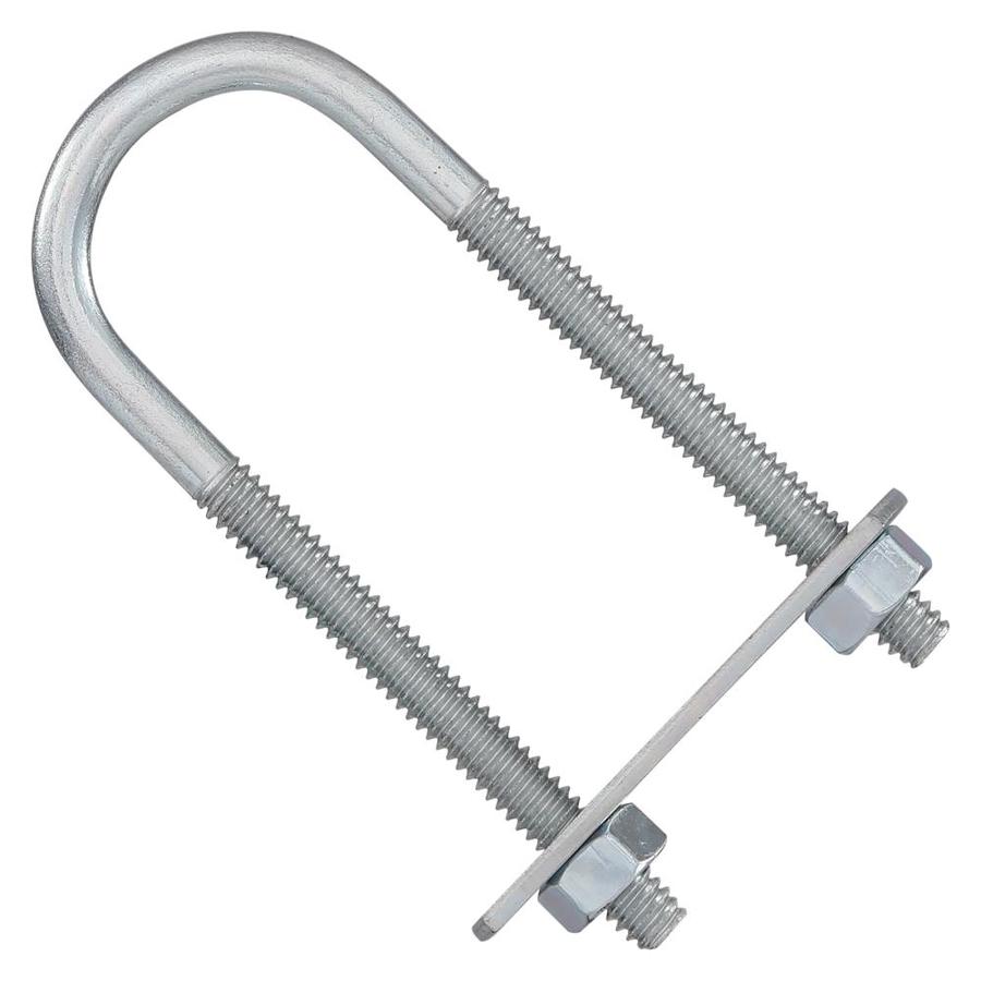 National Hardware 1 Count 3.5-in W x 1.125-in L x 1/4-in Dia Zinc ...