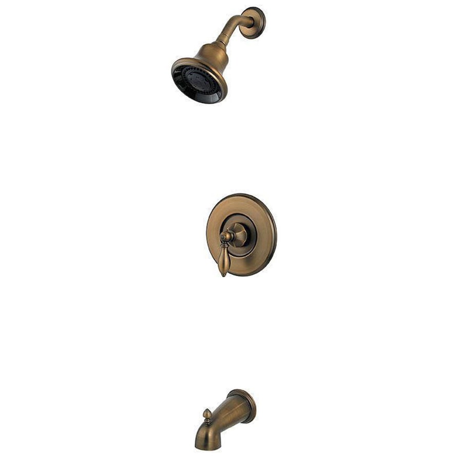 Pfister Catalina Velvet Aged Bronze 1-handle Faucet in the Shower ...