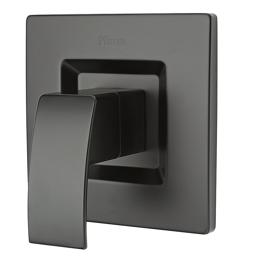 Pfister Black Lever Shower Handle At