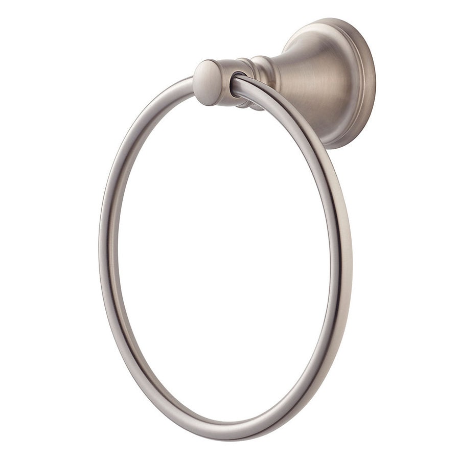 Pfister Northcott Brushed Nickel Wall Mount Towel Ring at Lowes.com