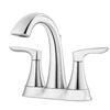 Pfister Weller Polished Chrome 2-Handle 4-in Centerset WaterSense ...