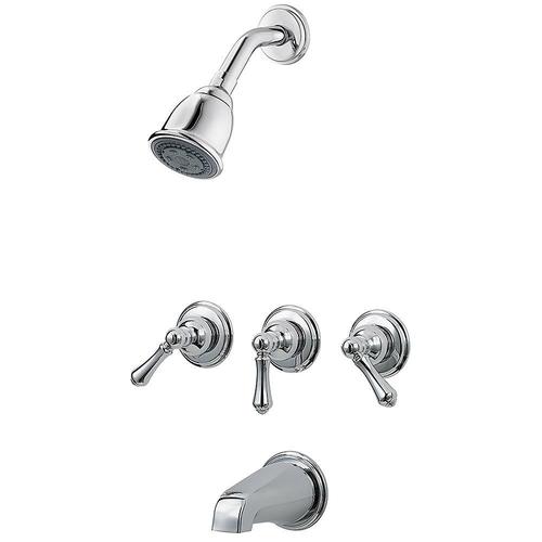 Pfister Pfirst Series Chrome 3-handle Bathtub and Shower Faucet at ... Pfister Pfirst Series Chrome 3-handle Bathtub and Shower Faucet at ...