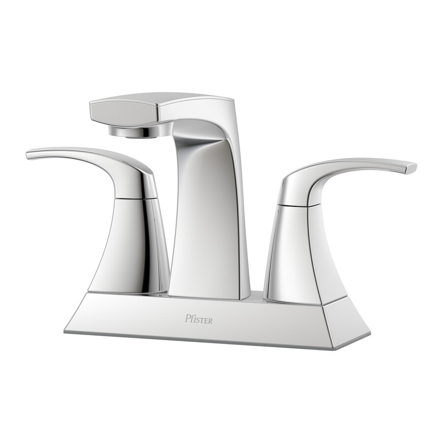 Pfister Karci Polished Chrome 2 Handle 4 In Centerset Watersense