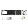 Gatehouse 4-1/2in Chrome Keyed Safety Hasp at Lowes.com