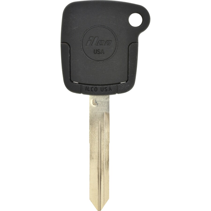 Hillman Black Mit9 Brass Automotive Key Blank in the Key Blanks ...