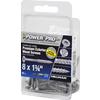 Power Pro #8 x 1-3/4-in Stainless Steel Deck Screws (40-Count) at Lowes.com