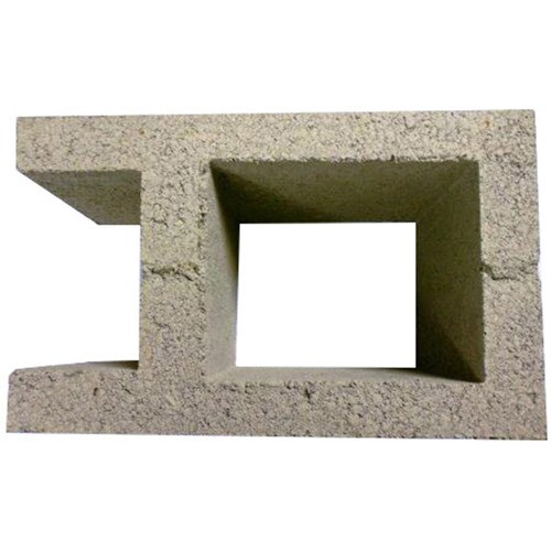 Concrete Pilaster Design Fence Block (Common: 8-in x 10-in x 16-in ...