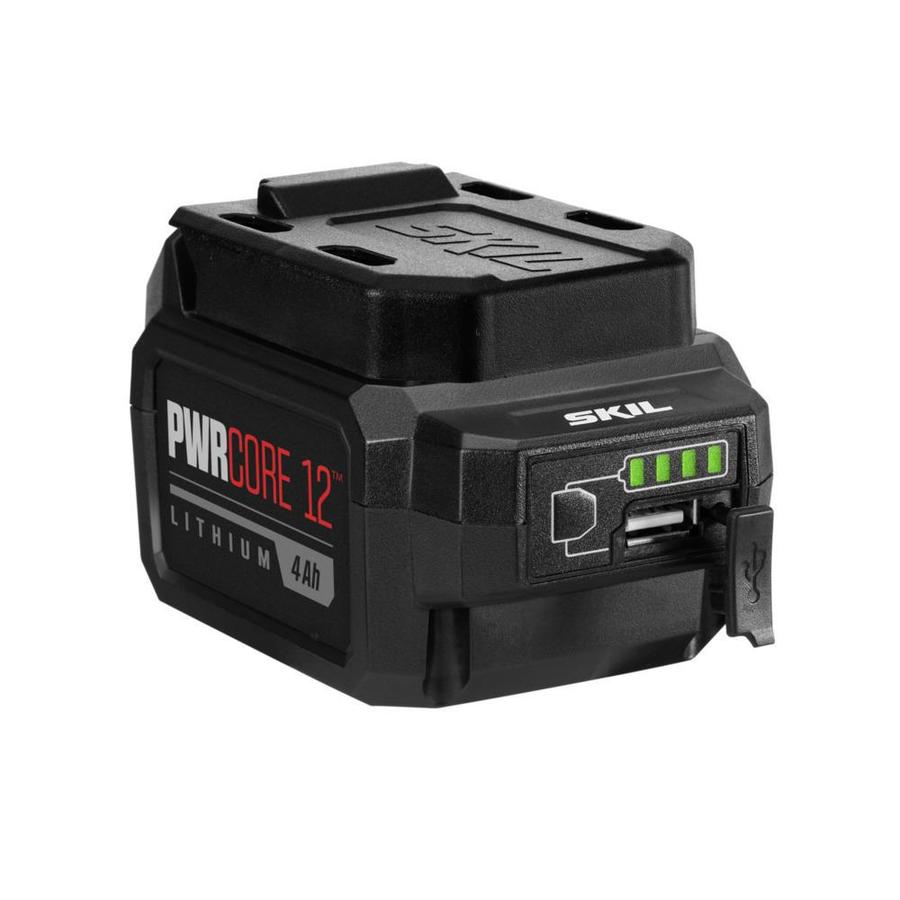 SKIL PWRCore 12 12-Volt 4 Amp-Hour Lithium Power Tool Battery in the ...