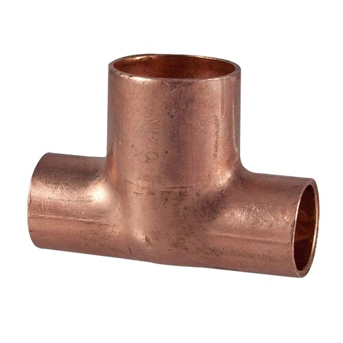 NIBCO 1/2-in x 3/4-in Copper Slip Tee Fittings in the Copper Fittings ...