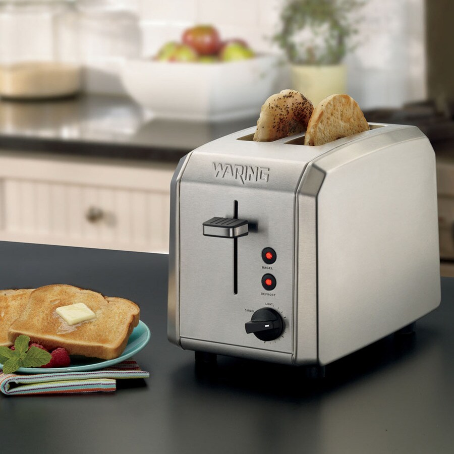 Waring 2-Slice Stainless Steel Toaster at Lowes.com