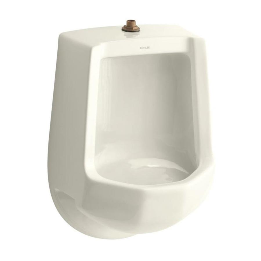 KOHLER 16.25-in W x 24-in H Biscuit Wall-mounted in the Urinals ...