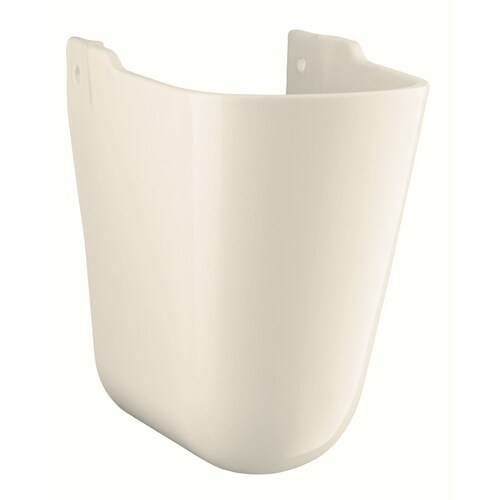 KOHLER Pinoir Vitreous China Wall-Mount Bathroom Sink Shroud in the ...