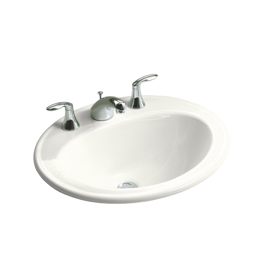 KOHLER Vitreous China Bathroom Sink in the Bathroom Sinks department at ...