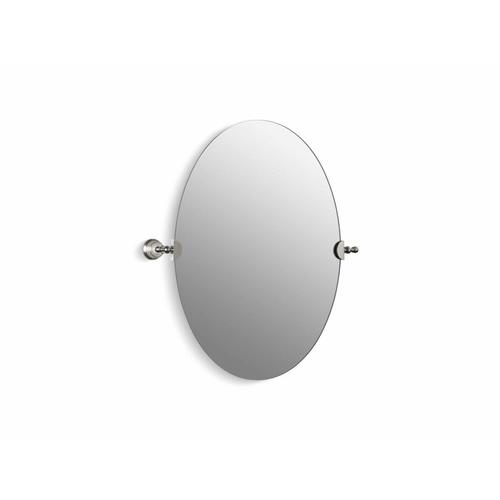 KOHLER Revival 26.125-in W x 28.5-in H Oval Tilting Frameless Bathroom ...