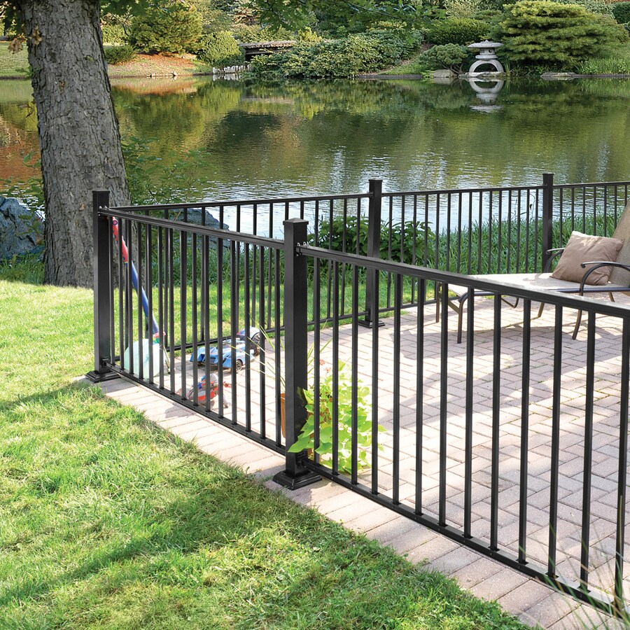 Freedom Somerset Black Deck Balusters Included at Lowes.com