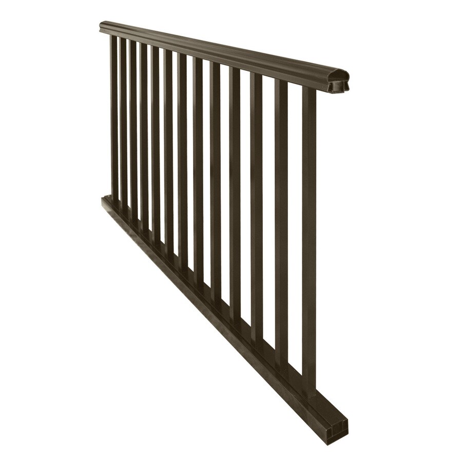 Barrette 4 x 6 Breadloaf Pewter Aluminum Stair Rail Panel at Lowes.com