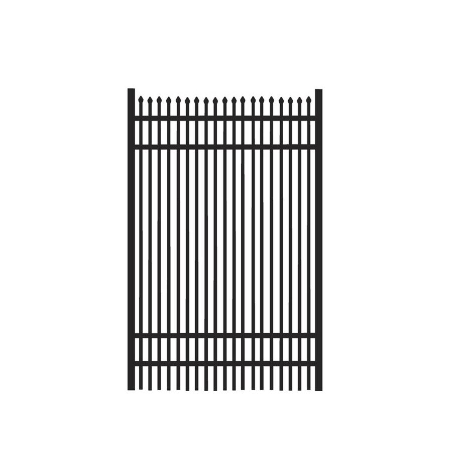 Freedom (Common: 6-ft x 4-ft; Actual: 6.02-ft x 3.875-ft) Oxford Black ...