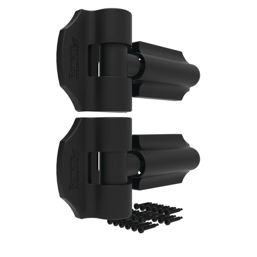 BOERBOEL Boerboel 2-Pack 10-in Black Gate Hinge at Lowes.com