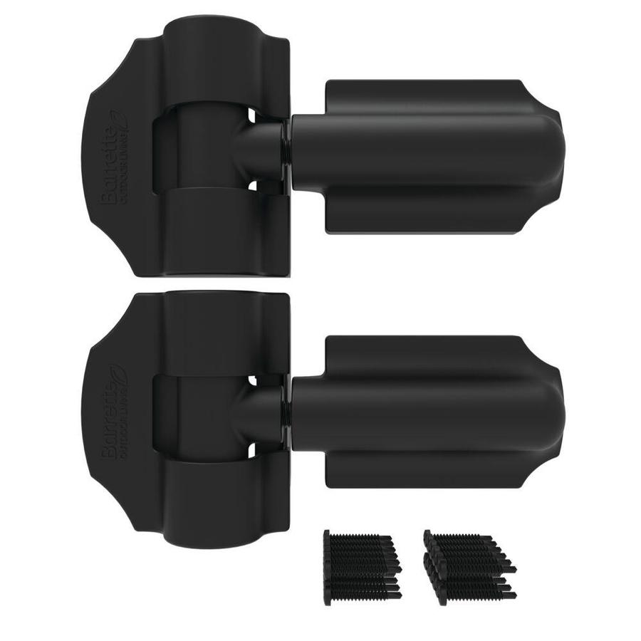 BOERBOEL Boerboel 2-Pack 10-in Black Gate Hinge at Lowes.com