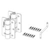 BOERBOEL 2-Pack Aluminum Gate Hinge at Lowes.com